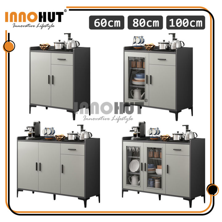 Innohut Large Storage Kitchen Cabinet Condiment Storage Rack Rak Dapur ...