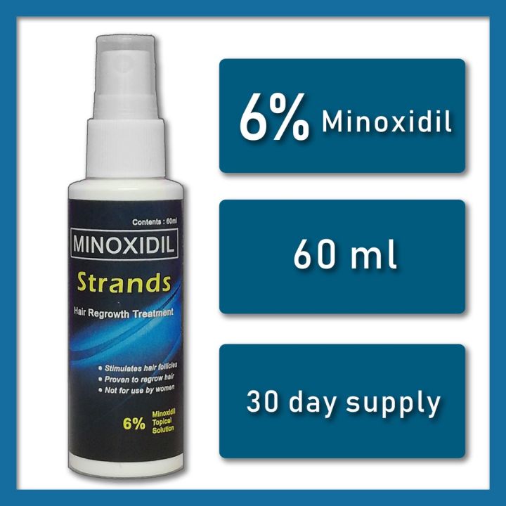Minoxidil 6% Hair Regrowth Treatment 120ml | Lazada PH