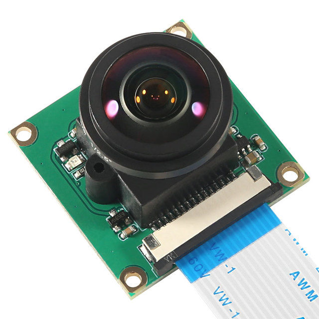 Raspberry Pi Camera Module Ov5647 5mp 175 Degree Wide Angle Fisheye ...