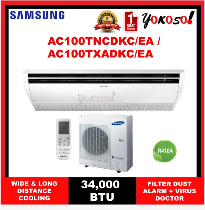 [FOR KLANG VALLEY ONLY] SAMSUNG AC100TNCDKC/EA + AC100TXADNC/EA 34,000 ...