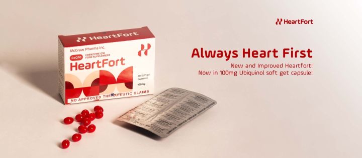 Heartfort (CQ10) 100mg capsule | Lazada PH