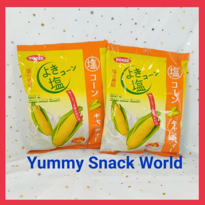 Yogee Salt & Corn Milk Candy 150g (Ready Stock) | Lazada