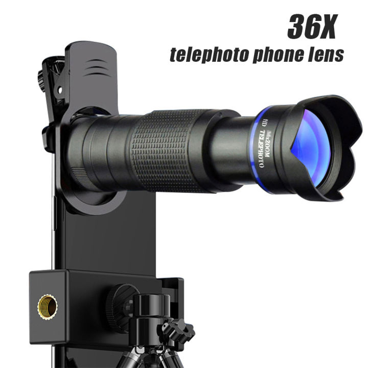 BC Phone Camera Lens 36X Telephoto 4in1 Telecope Zoom Macro Fisheye ...