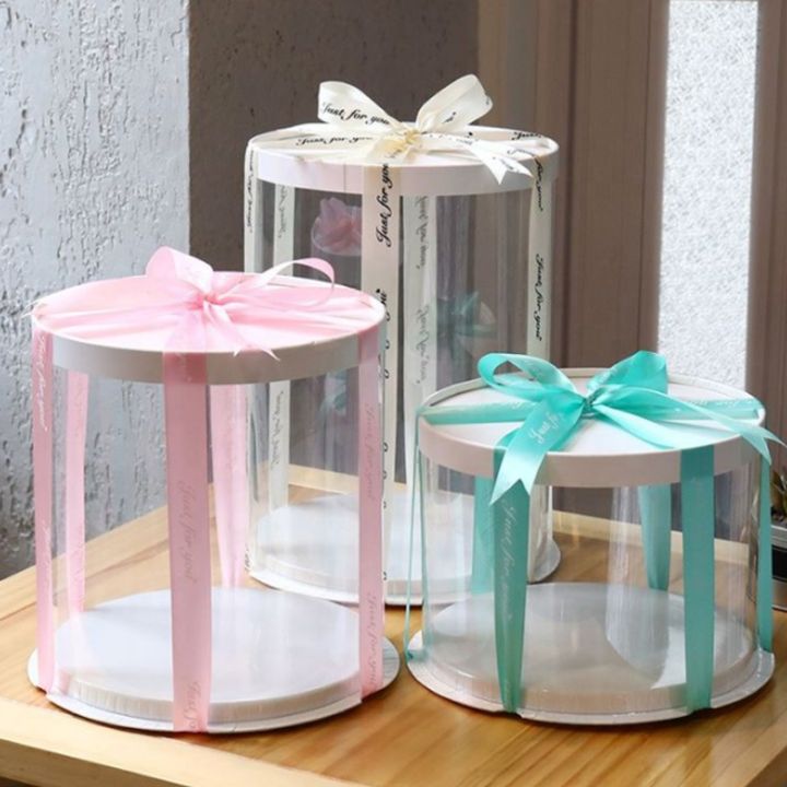Transparent Clear Acetate Round Cake Box | Lazada PH