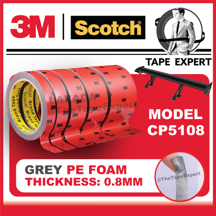 [TapeExpert] 3M Double Sided Tape CP5108 Heavy Duty Super Strong Adhesive Heat and Water ...