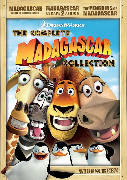 Madagascar: The Complete Collection Blu-ray 粤语版 ANIMATION | Lazada