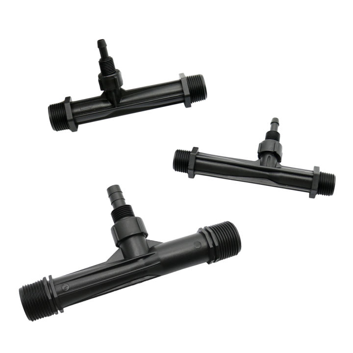 1 Pc 1/2, 3/4, 1，1.5 inch Thread Venturi Fertilizer Injector Irrigation Device Irrigation ...