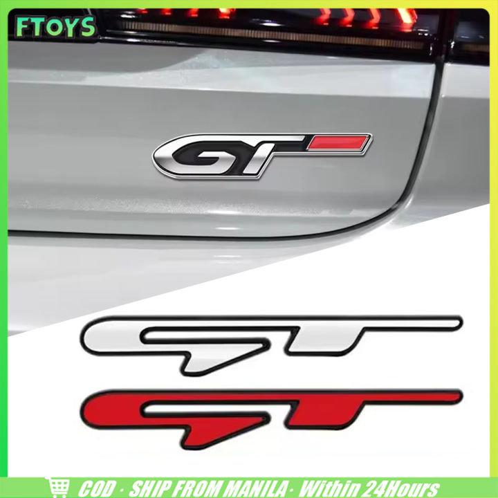 สินค้ามีคุณภาพ สติ๊กเกอร์ โลโก้ gt line ติดรถยนต์ stickers ติดรถโลหะ ...