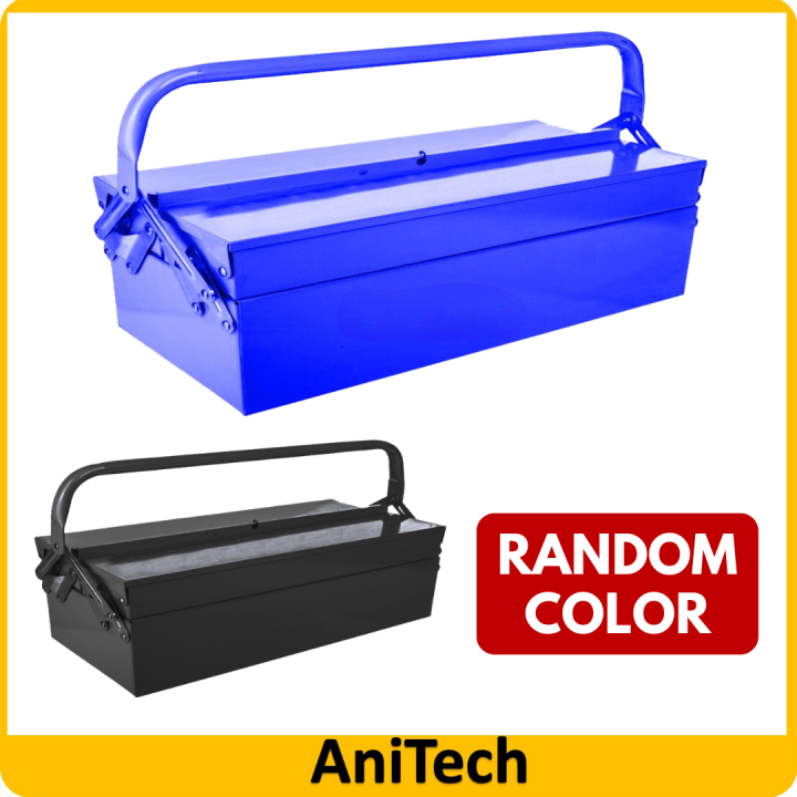 2 Layer Heavy Duty Metal Tool Box Metal Cantilevel DUA LAYER METAL TOOL ...