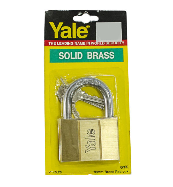 Yale V140 Series Solid Brass Padlock 70mm | Lazada PH