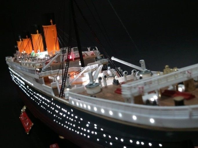 Academy 14220 1/700 R.M.S Titanic Plastic model kit LED ver. | Lazada