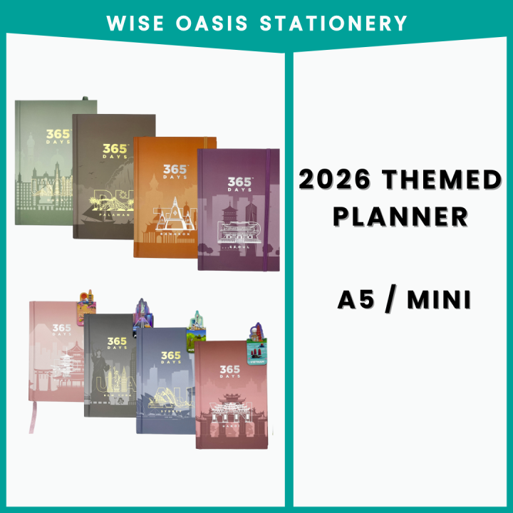 LIMELIGHT 2026 Planner 365 Days A5 216lvs / Mini 128Lvs | Lazada PH