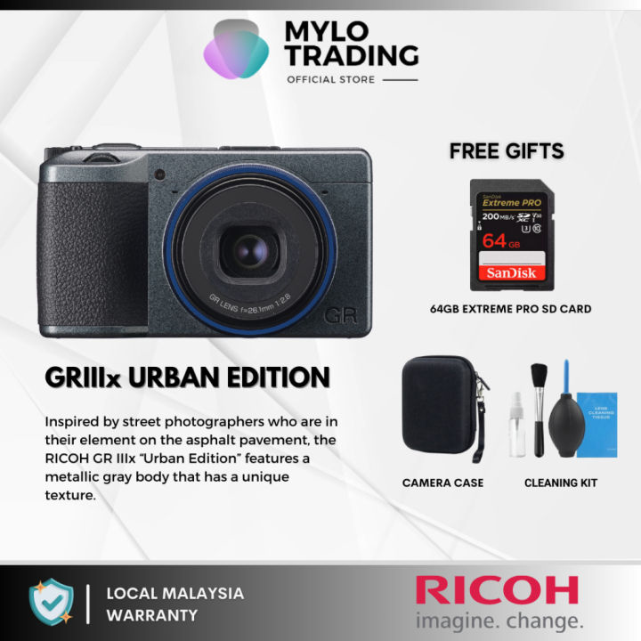 Ricoh GRIIIX / GR IIIX / GR3X Urban Edition Digital Camera | Lazada