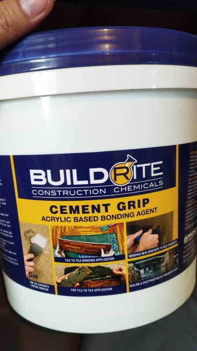 Buildrite Cement Grip (Same As ABC ZEMBOND) Acrylic Based Bonding Agent ...