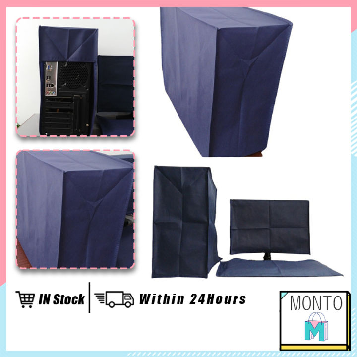 3PCs Computer Dust Cover Desktop Mechanical Keyboard Cover LCD Monitor ...