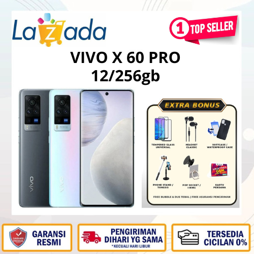 Vivo X60 Pro 12/256 RAM 12GB ROM 256GB Snapdragon 870 5G | Lazada Indonesia