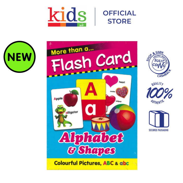 More than a Flashcard - Alphabet & Shapes - Kids Ink | Lazada PH