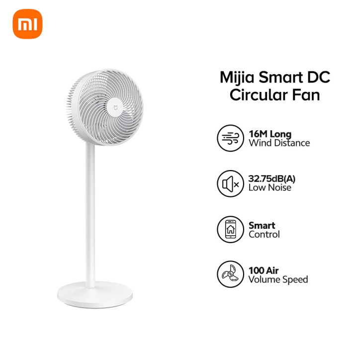 Xiaomi Mijia Smart Circular Floor Fan Natural Wind DC Inverter Circular ...