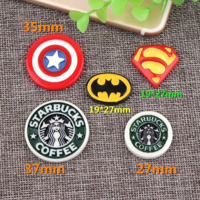 BatMan/Superman Logo Croc Shoe Charms Pins Jibbitz for Crocs for high ...