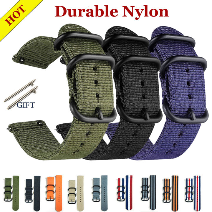 Bracelet 18mm 20mm 22mm 24mm Premium Nylon NATO Watch Band with ...