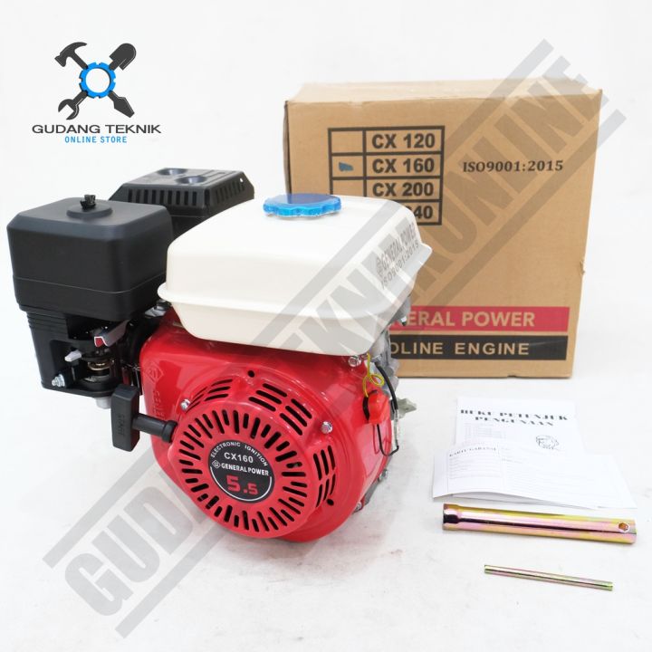 (GENERAL GX160) Engine GENERAL GX160 / Mesin Penggerak Serba Guna 5.5Hp ...