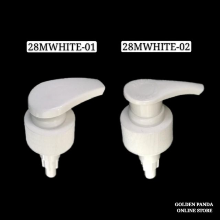 WHITE Pump Dispenser Head for Bottle/ Pump Pressure Nozzle/ 28mm Pump ...