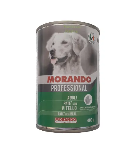 Morando Dog Food in Can Pate with Veal 400g | Lazada PH