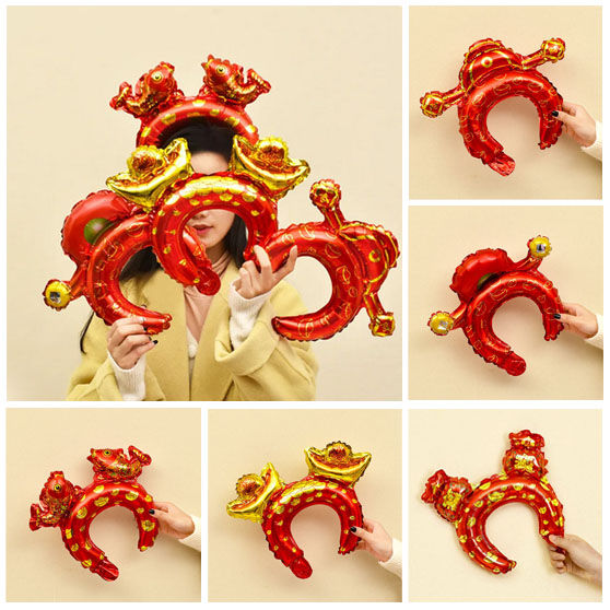 BALON FOIL BANDO IMLEK / Chinese New Year Hari Raya Imlek | Lazada ...