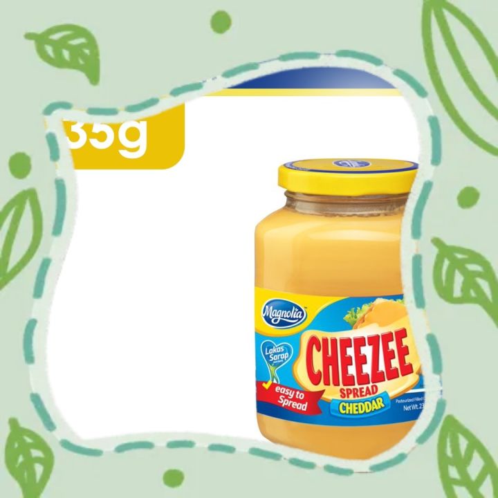 MAGNOLIA Cheezee Cheddar 235g Filled Cheese Spread in Jar; with ...
