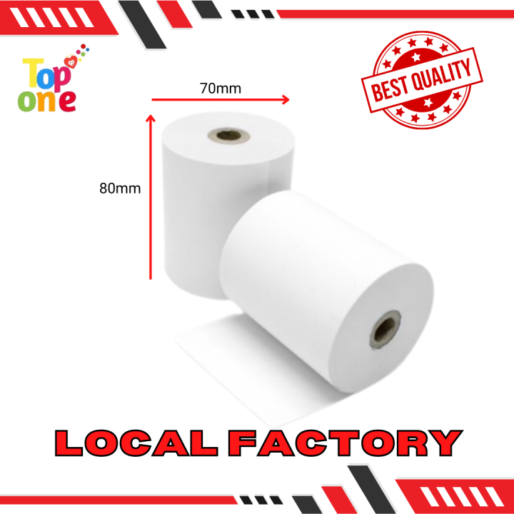 POS Receipt Thermal Paper 80mm x 70mm(80X70) POS PRINTER/THERMAL ...