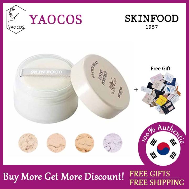 [SKIN FOOD] Buckwheat Loose Powder 15g | Lazada Singapore