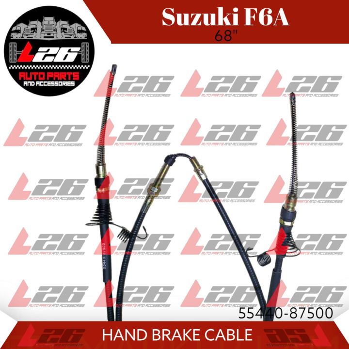 Suzuki F6A Hand Brake Cable for Suzuki F6A with Spring with Steel 76 ...