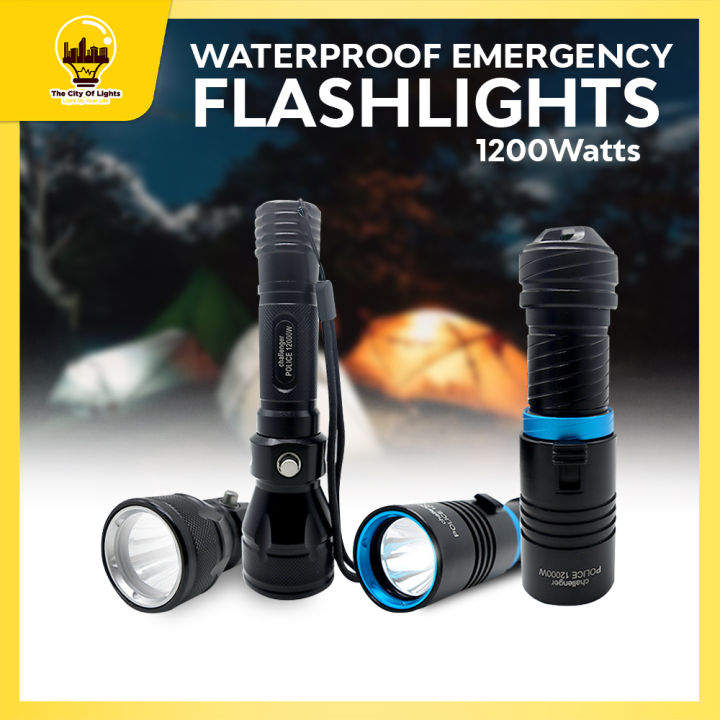 TCLS 1200LM 10W L2/ 2500LM XM-L2 LED Rechargeable Diving 100M ...