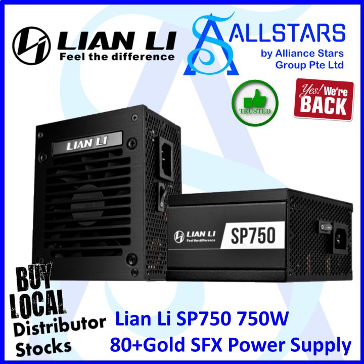 (ALLSTARS : We are Back PROMO) Lian Li SP750 750W 80+Gold SFX Power ...