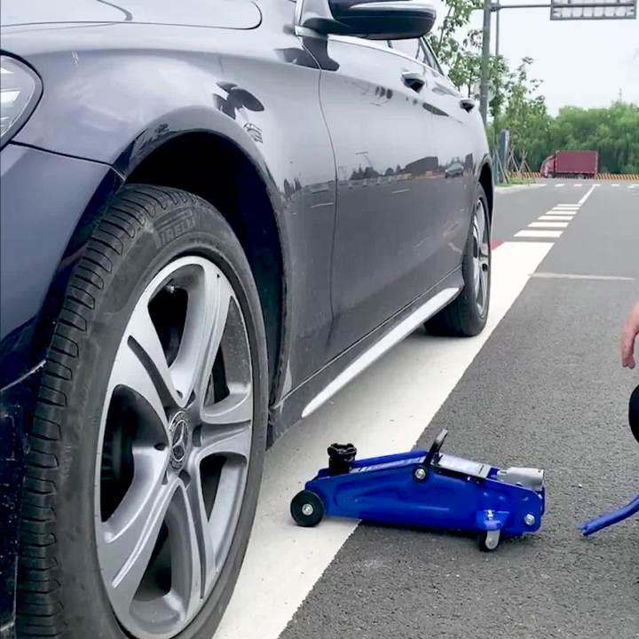 Spot parcel post Horizontal Jack 2 Ton Car Jack Car Van Hydraulic Jack ...