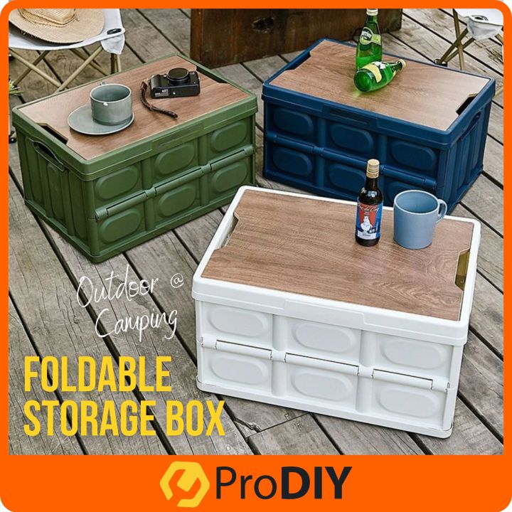 PRODIY Foldable Storage Box Camping Storage Box Camping Box Storage ...