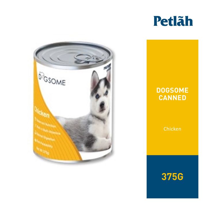 Dogsome Canned Dog Wet Food 375g Lazada