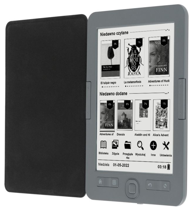 Bemi Cognita+ e-book reader with 6-inch E-Ink Carta Screen, 4GB Memory ...
