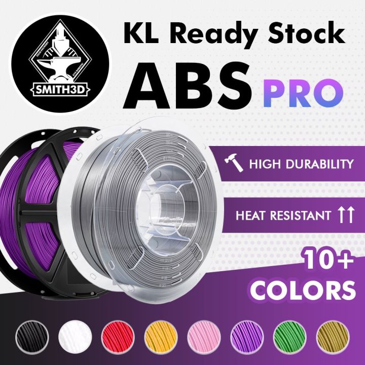 Smith3D ABS Pro Filament ABS / ABS+ Filament 1.75mm 1kg/ 1000g | Lazada