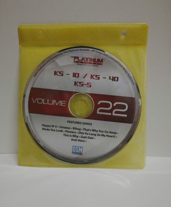 Platinum original ks-5 ks10 /kbox2 /junior2/ks40 vol.22 updated cd | Lazada PH