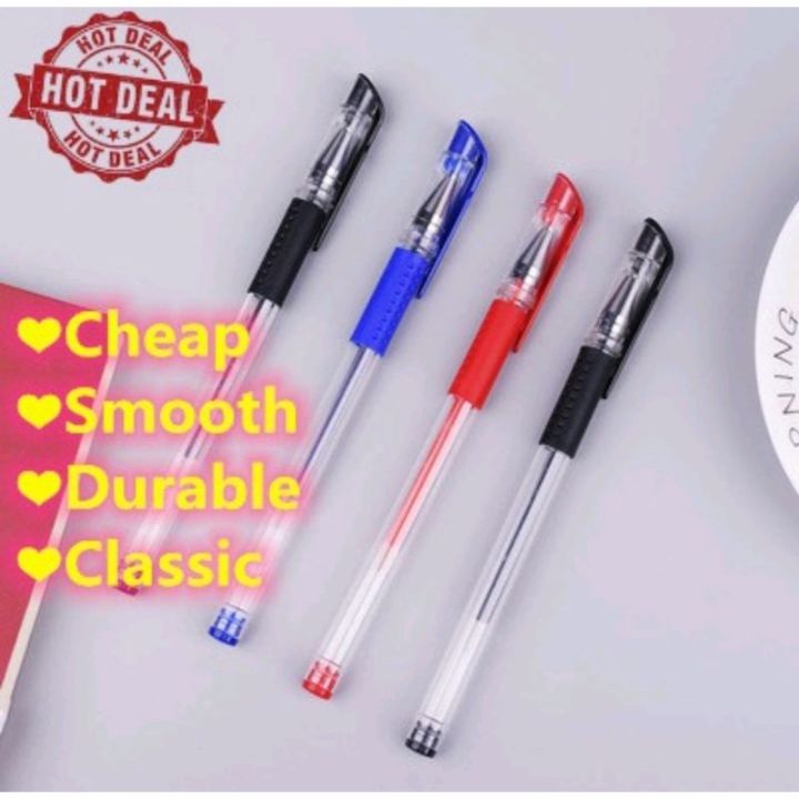 Black Red Blue Ink Pen For Office and Student Use | Lazada