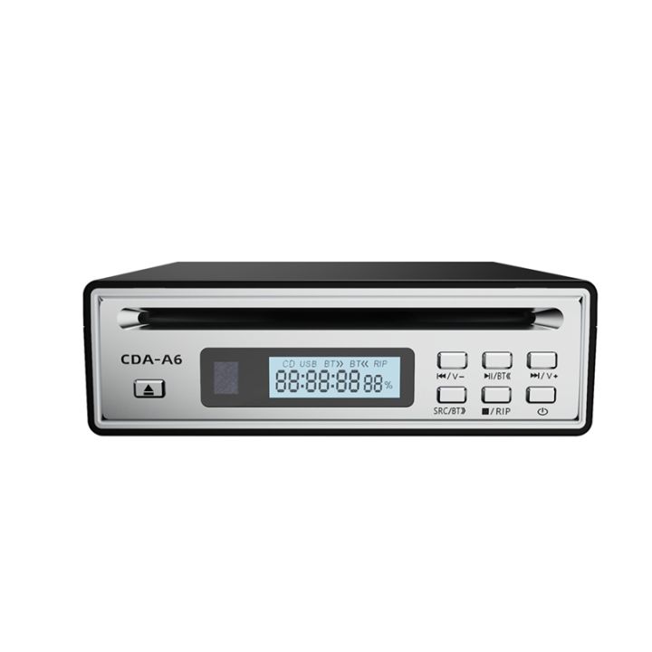 Hi-Fi CD Ripper W/One-Touch WAV Ripping, Bidirectional Bluetooth CD ...