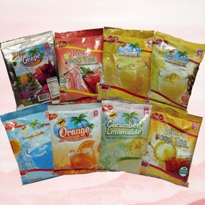 inJoy Concentrated Flavors Powder Mix (Juice Powder Drinks 200g ...