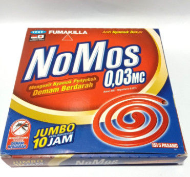 Obat Nyamuk Bakar Nomos Anti Nyamuk Demam Berdarah Aedes Aegypti Jumbo ...