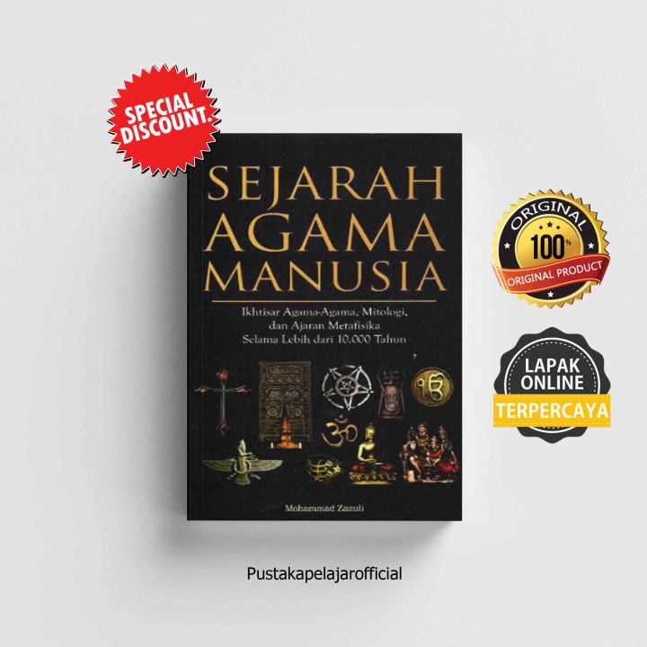 BUKU ORIGINAL Sejarah Agama Manusia / Mohammad Zazuli / Penerbit Narasi ...