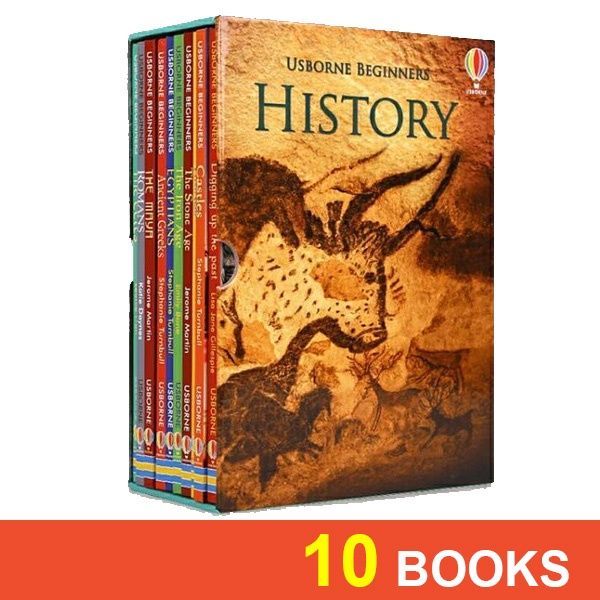 [Ready Stock] Usborne Beginners History Collection Box Set (10 Books ...