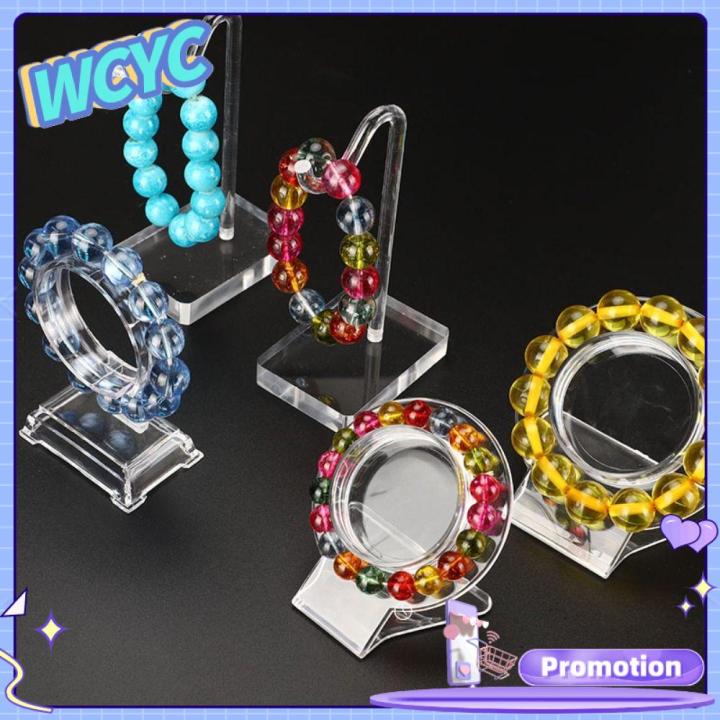 WCYC Clear Bracelet Display Rack Creative Acrylic Display Props Durable ...