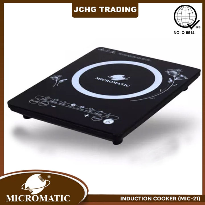 JCHG I Micromatic MIC-21 1600watts 8 Multiple Cooking Functions Induction Cooker | Lazada PH