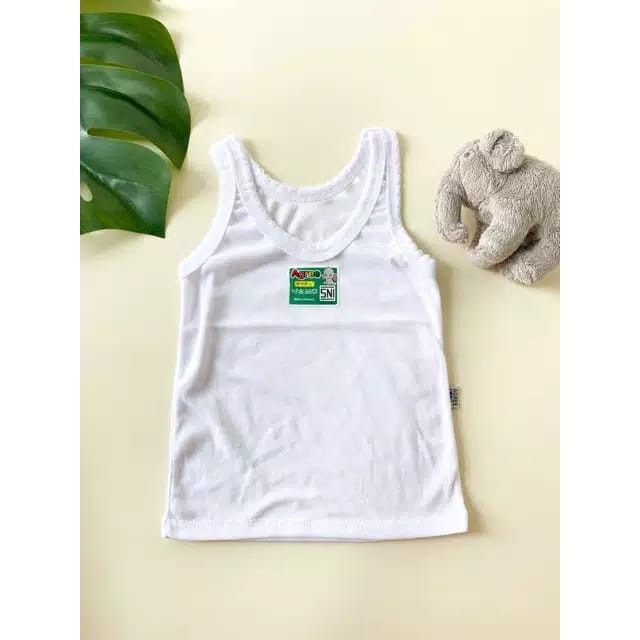 Singlet Anak Agree / Bahan Katun / Singlet Putih Agree | Lazada Indonesia