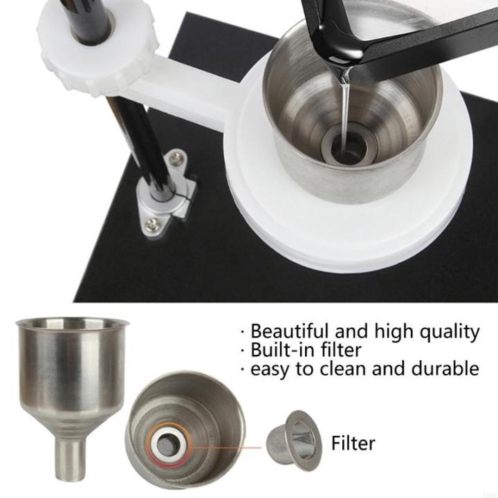 【Tenencia】 E65C 3D Printer Resin Stainless Steel Funnel Filter Stand ...